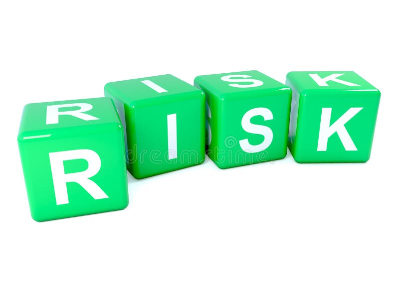 3d Green Risk dice stock illustration. Illustration of cubes - 39012697