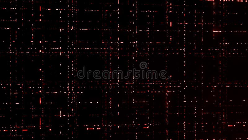 3D Grid with Laser Beams. Animation. Multi-level Grid of Red Laser ...