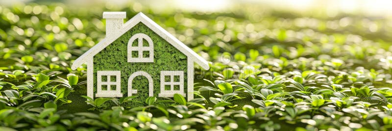 3d Ground Slice Location Pin on Green Land Plot for Estate Investment ...