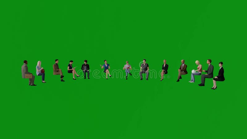 A School Boy Sitting from Side and Back and Three Sides and Facing ...