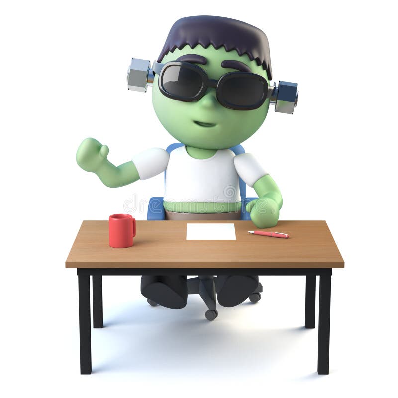 Frankenstein Sitting Stock Illustrations – 24 Frankenstein Sitting ...