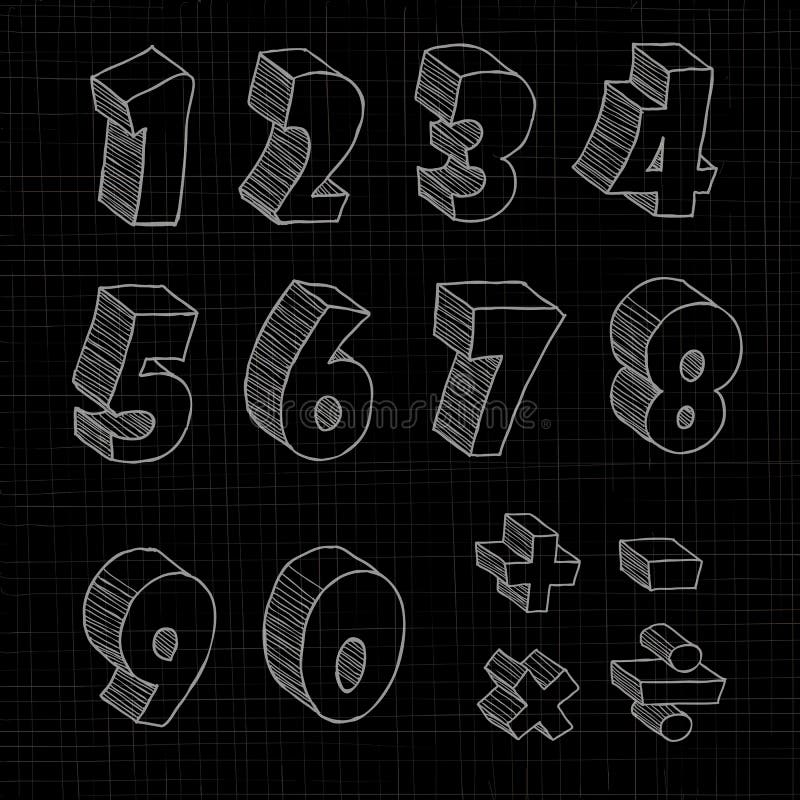 3d Hand Drawn Letter In Uppercase Stock Vector Illustration Of Vector