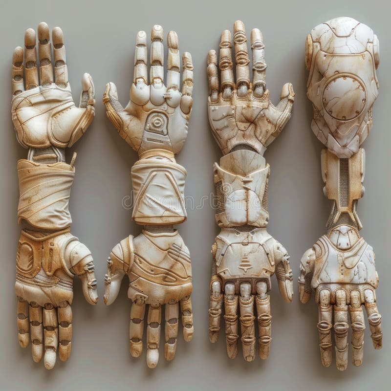 3D Hand Holding Things Set: Collection of Various Objects in Virtu ...