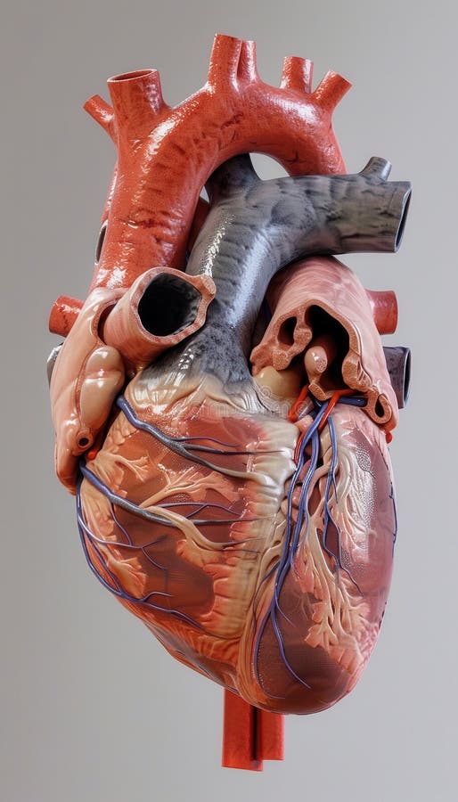 3D Heart Model Highlighting Pulmonary Valve Anatomy and Common ...