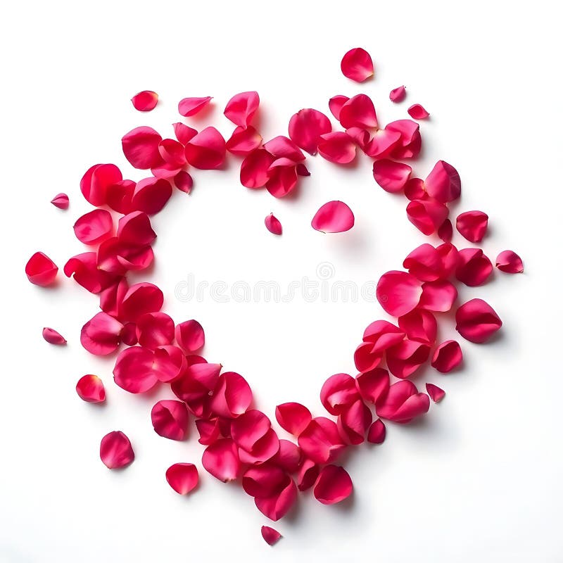 3D Heart Shape Object Centered on Clean Background Minimal Love Symbol ...