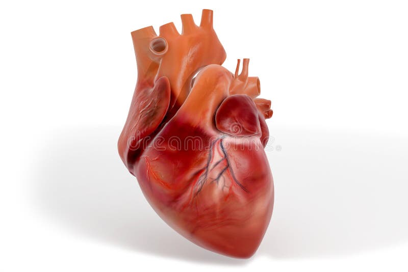 3D Heart Textured stock illustration. Illustration of life - 95879877
