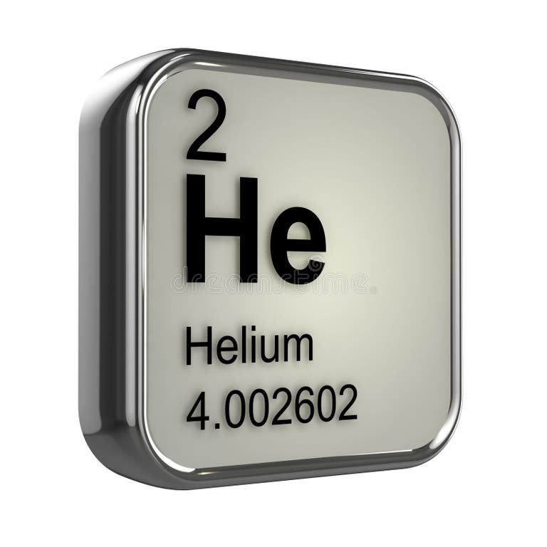 3d Helium element stock illustration. Illustration of molecules - 39028672