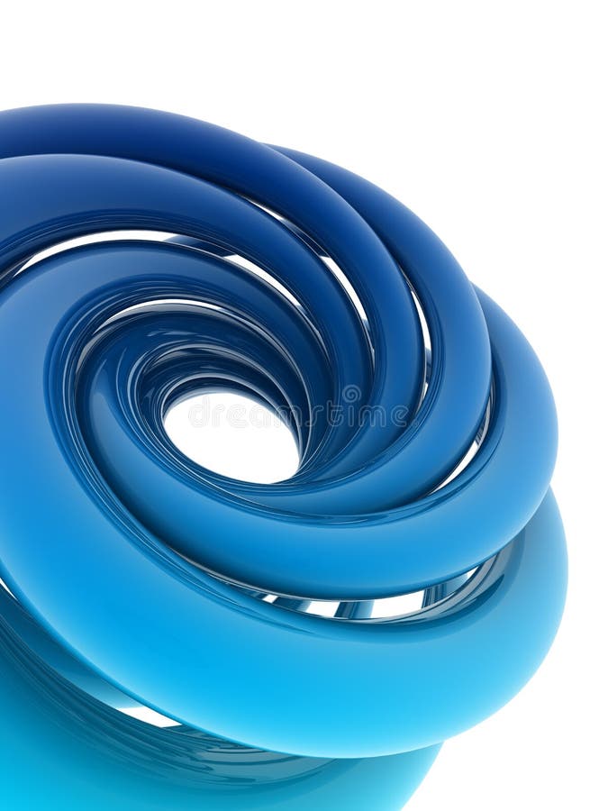 3D helix shape stock illustration. Illustration of digitally - 46187252