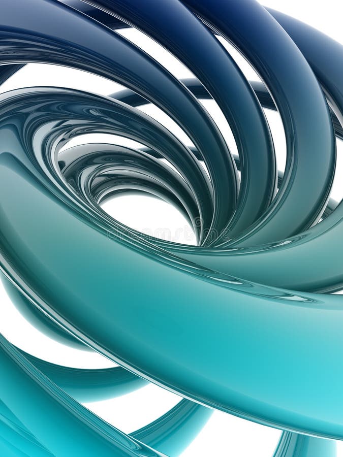 3D helix shape stock illustration. Illustration of circle - 46187274