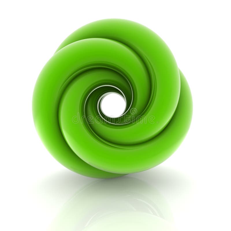 3D helix shape stock illustration. Illustration of encirclement - 46492034