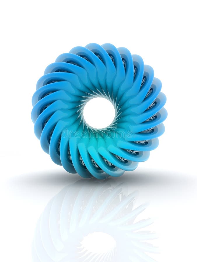 3D helix shape stock illustration. Illustration of vortex - 46502524