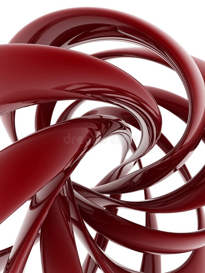 3D helix shape stock illustration. Illustration of eddy - 46533436