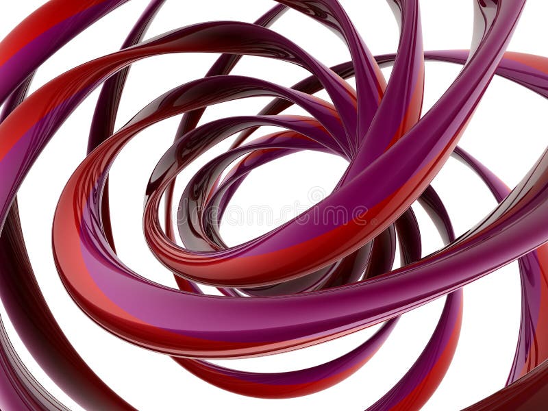 3D helix shape stock illustration. Illustration of science - 46538959