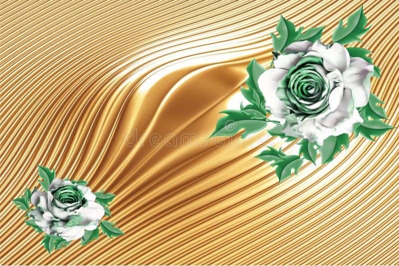 3D High Decoration Background Wallpaper Stock Illustration ...