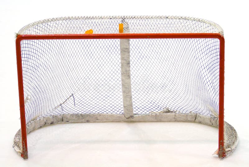Filet d'hockey photo stock. Image du poteau, action, projectile - 37428834