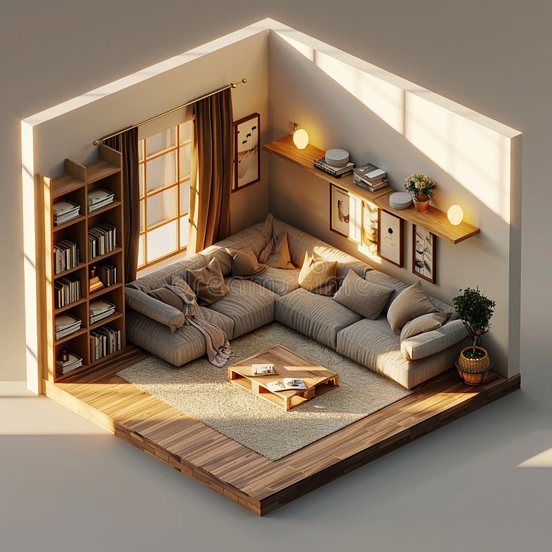 3D Home stock illustration. Illustration of morden, home - 329500014