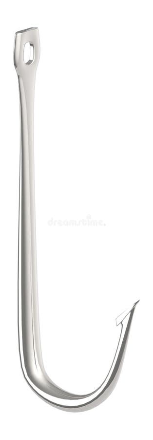 3d hook - 3d rendering stock illustration. Illustration of trap - 124964663