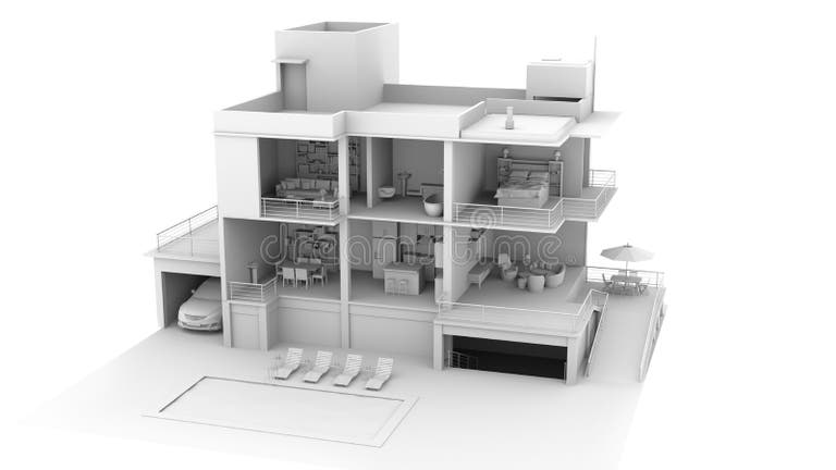 3d Cross Section Building Stock Photos - Free & Royalty-Free Stock ...