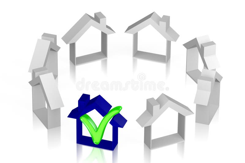 Three Houses Outline Stock Illustrations – 99 Three Houses Outline ...