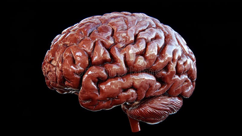 3D Human Brain Cognitive Functions and Neurology Detailed 3D Model of a ...