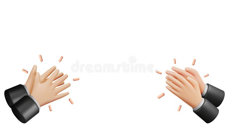 Clap Hand Icon 3d Stock Illustrations – 142 Clap Hand Icon 3d Stock ...