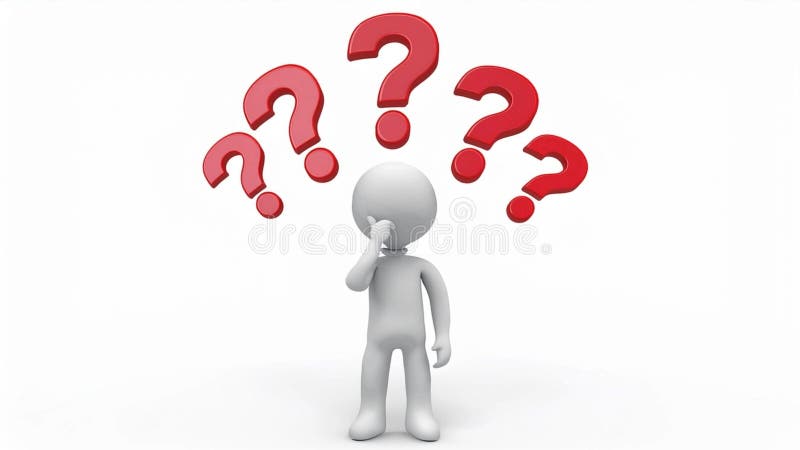 Multiple Large Red Question Marks Stock Illustrations – 6 Multiple ...