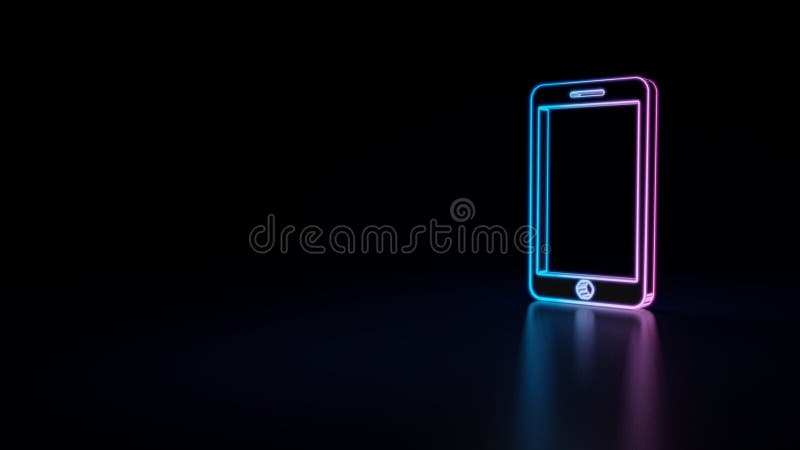 3d icon of cellphone stock illustration. Illustration of icon - 140213565