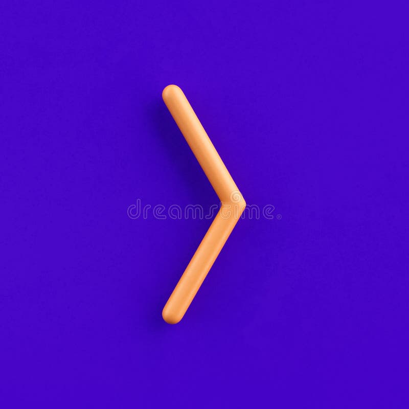 3d Icon Ctrl Right, Outline Yellow Arrow Icon, Direction Symbol, 3d ...