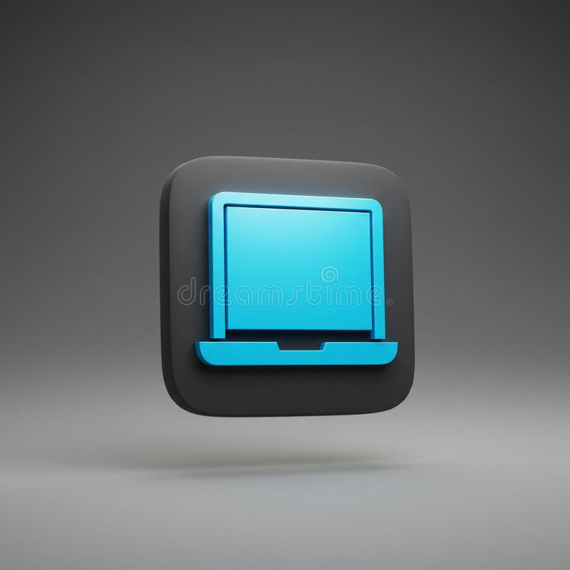 Stylized Blue Laptop Stock Illustrations – 1,937 Stylized Blue Laptop ...