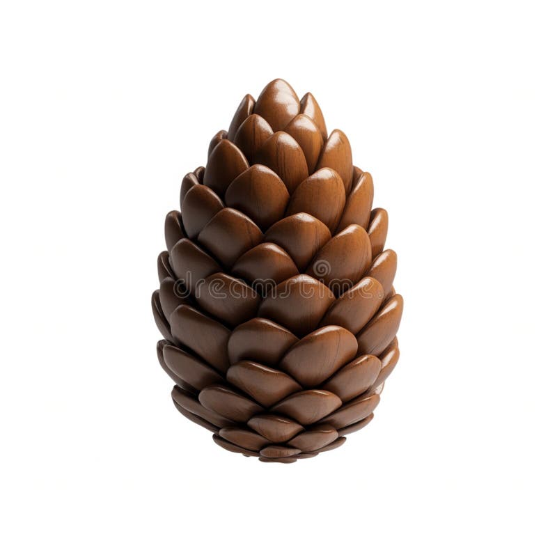 3d Icon Highly Realistic Nature Cone Isolated on Transparent Background ...