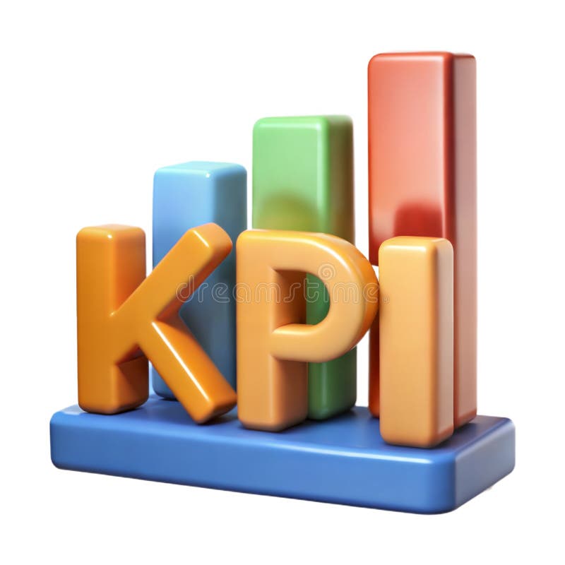 Colorful Kpi Key Performance Indicator Icon Stock Illustrations – 72 ...