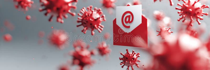 3D Phishing Site Icon Transforming into Malware, Illustrating Online ...
