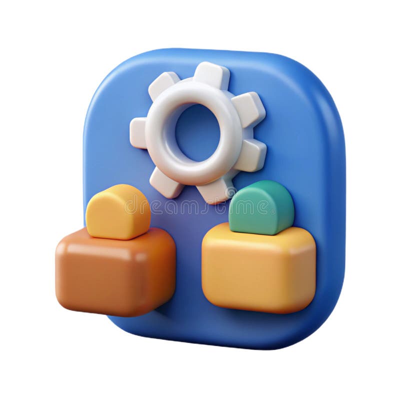 3D Icon for Product Management Tools and Business Strategy in Digital ...