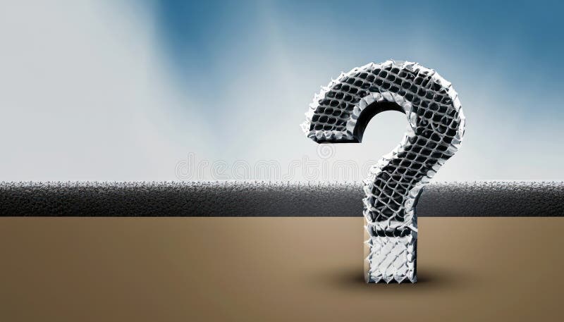 3d Icon , Question and Exclamation Mark Concept. Stock Illustration ...