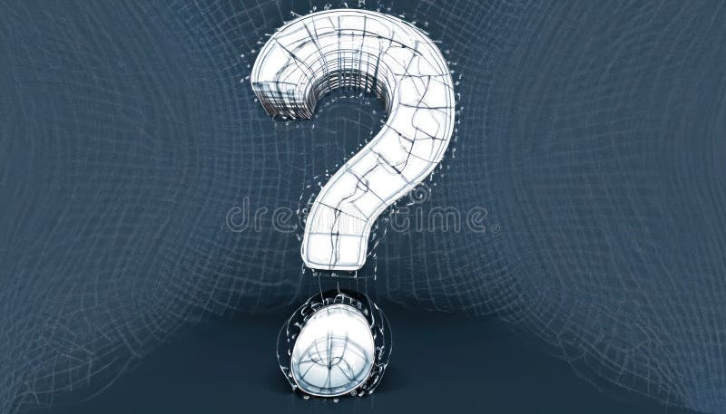 3d Icon , Question and Exclamation Mark Concept. Stock Illustration ...