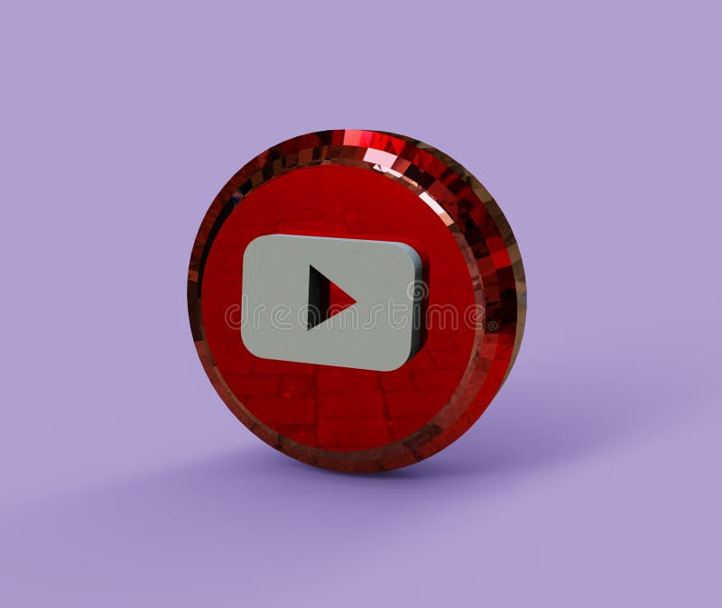 3D red icon - 3D rendering stock illustration. Illustration of symbol ...