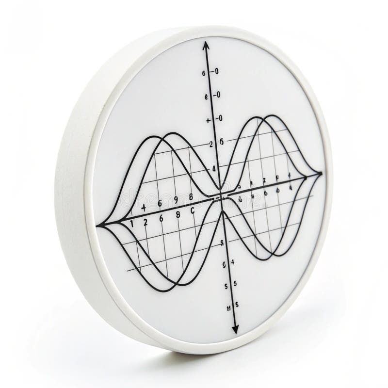 Mathematical Curve 3D Icon stock illustration. Illustration of ...