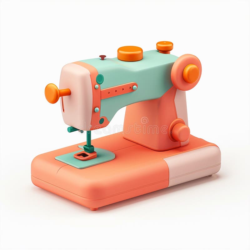 Sewing Machine 3d Icon Stock Illustrations – 677 Sewing Machine 3d Icon ...