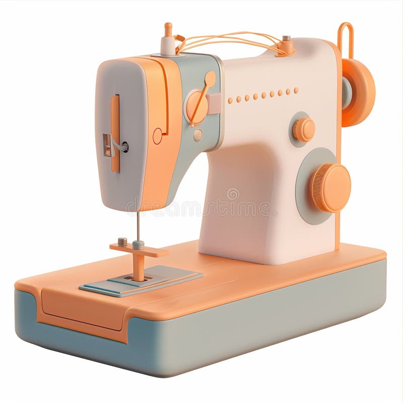 Sewing Machine 3d Icon Stock Illustrations – 677 Sewing Machine 3d Icon ...