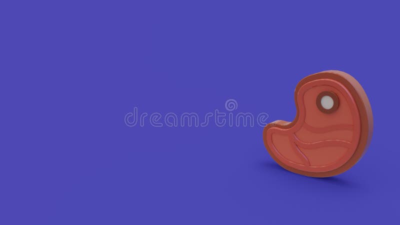 3d icon of steak stock photo. Image of shop, food, meat - 137582730