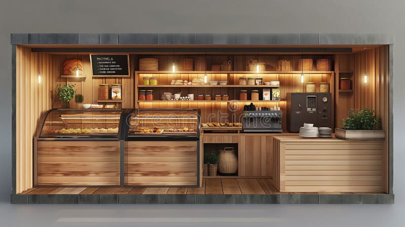 The 3d Idea Store , Can Use To Design Stock Image - Image of retail ...