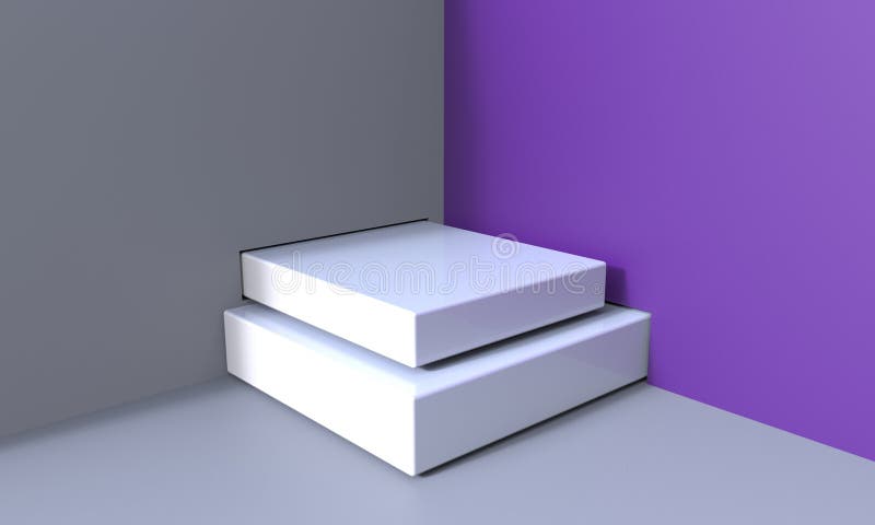 3d Illustration of Abstract Environment Stock Illustration ...