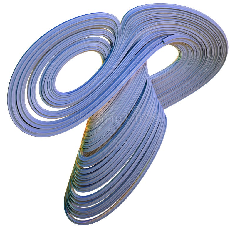 3D Illustration of Abstract Figures Stock Illustration - Illustration ...