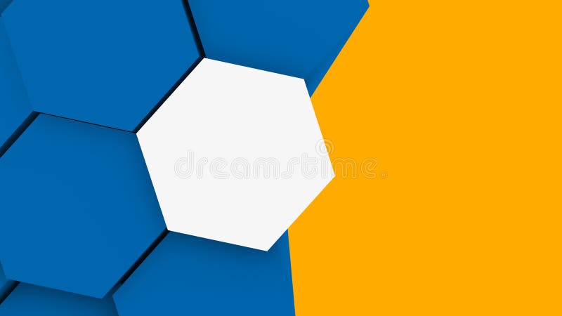 3d Illustration, Abstract Geometric Volumetric Background Stock ...