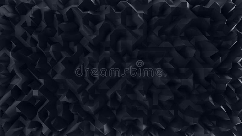 3D Illustration, Abstract Grey Polygon Crystal Background, Futuristic ...