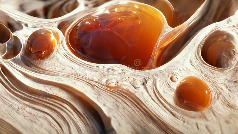 3d Illustration of Abstract Shape Dynamic Movement with Realistic ...