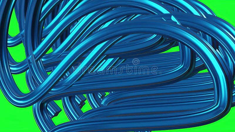 Abstract Wire Organic Shape Using As Modern Science Fiction Background ...