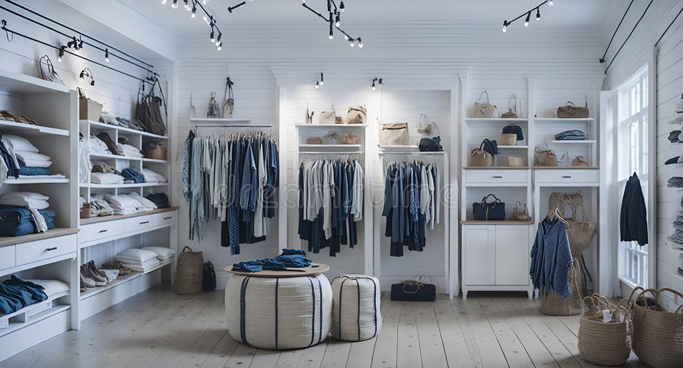 Ai Generated a Fully Stocked Walk-in Closet with Neatly Arranged Clothes and Accessories Stock ...