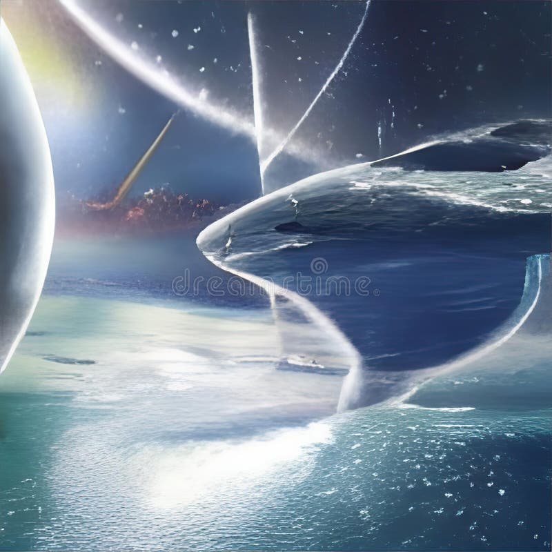 Illustration - Alien Sci-fi City Stock Illustration - Illustration of ...