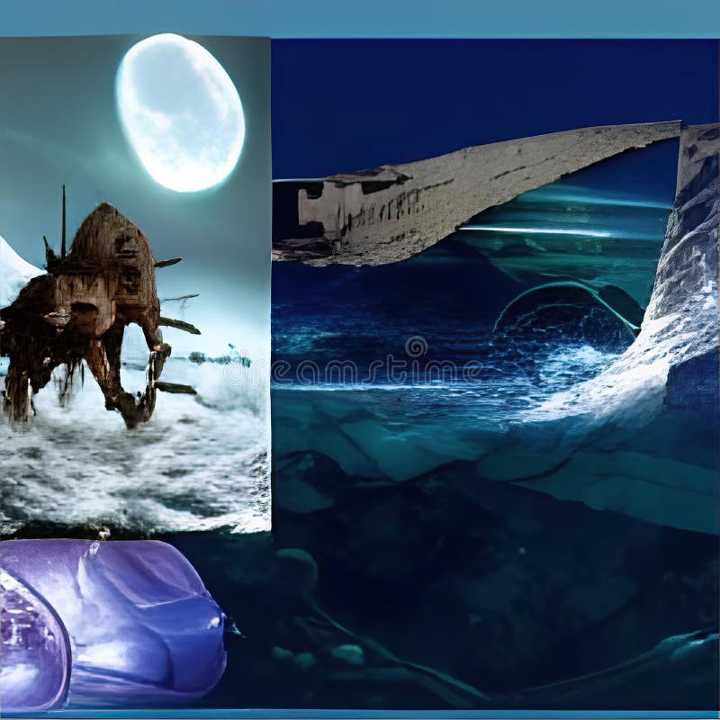 Illustration - Alien Sci-fi City Stock Illustration - Illustration of ...